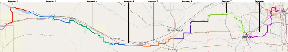 Hiking America - Maps & Guides to the ADT in Nebraska