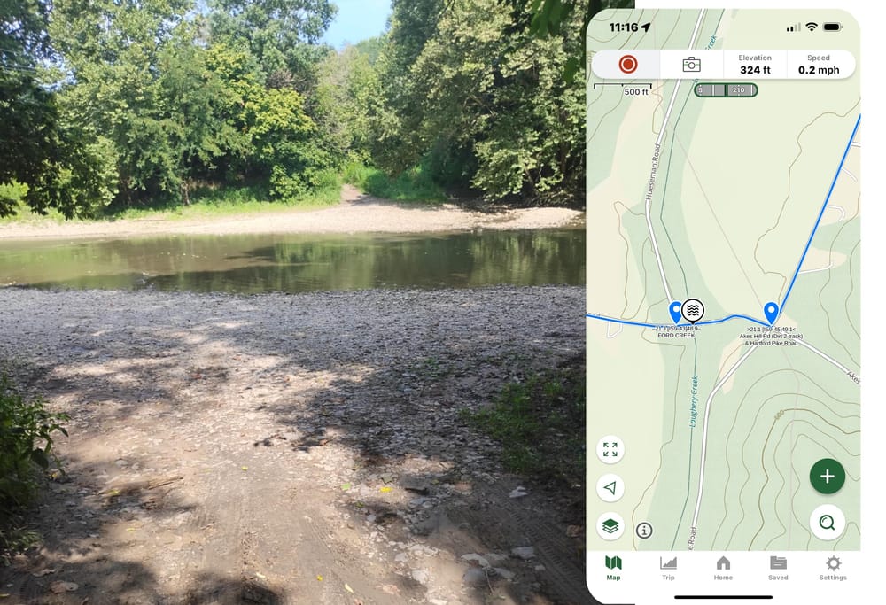 Fix Missing Waypoints to the ADT in Gaia GPS-Hiking America