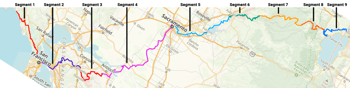 Hiking America - Maps & Guides to the ADT in California