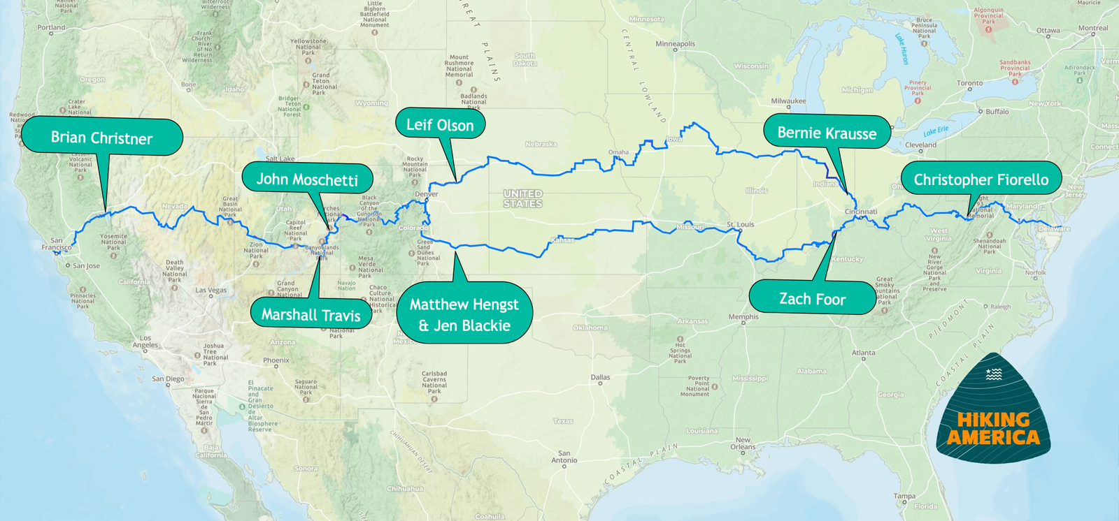 ADT Class of 2024: Trail Updates & Milestones|Hiking America