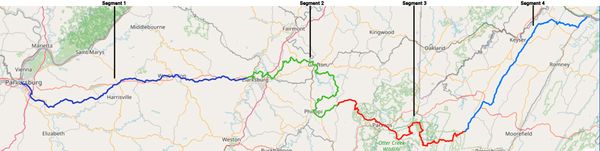 Hiking America - Maps & Guides to the ADT in West Virginia